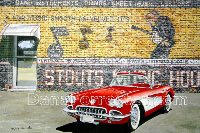 "Smooth as Velvet" – Dana Forrester Watercolors